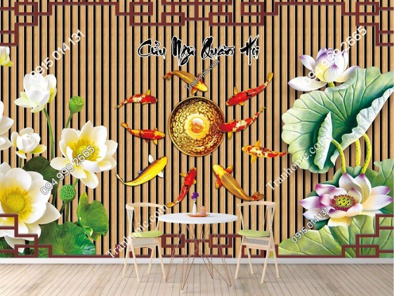 Ship tranh dán tường Bình Định 3D 5D 8D đẹp giá rẻ